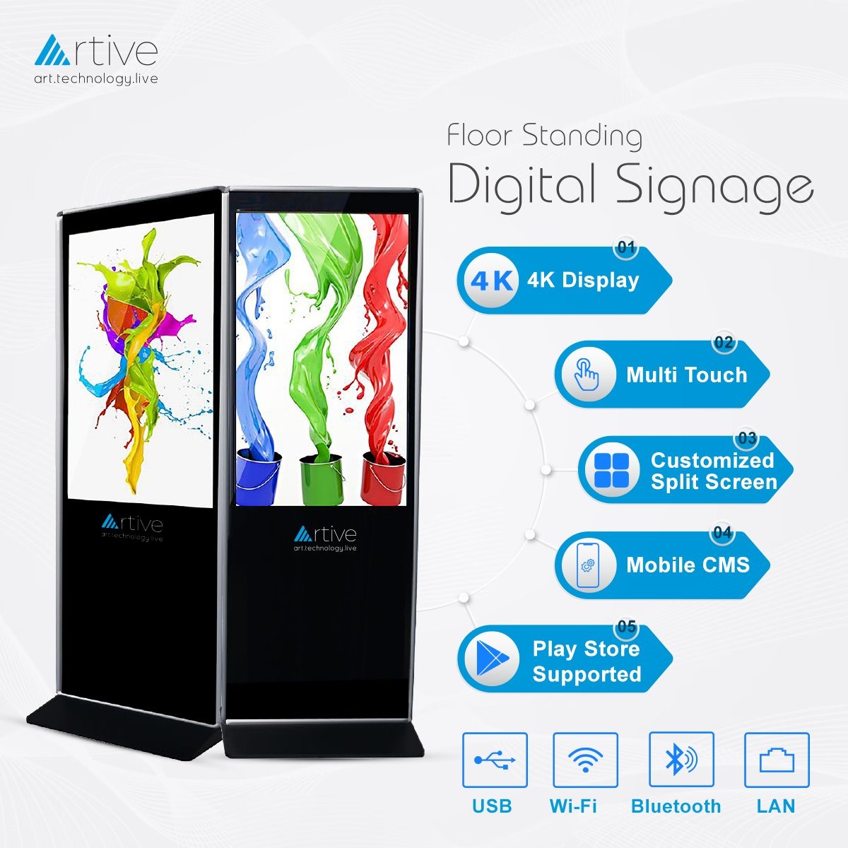 Artive Digital Signage/ Kiosk price in Bangladesh - Yasir Arafat